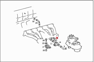 Genuine MERCEDES Hose 1030940482 | eBay