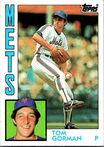 1984 Topps Tom Gorman New York Mets #774 | eBay