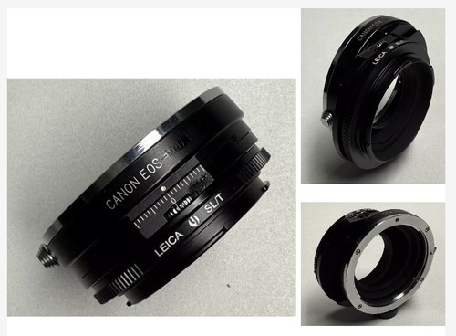 For Canon EOS Lens To Leica SL/T Movable Axis Rotation Camera Adapter ...