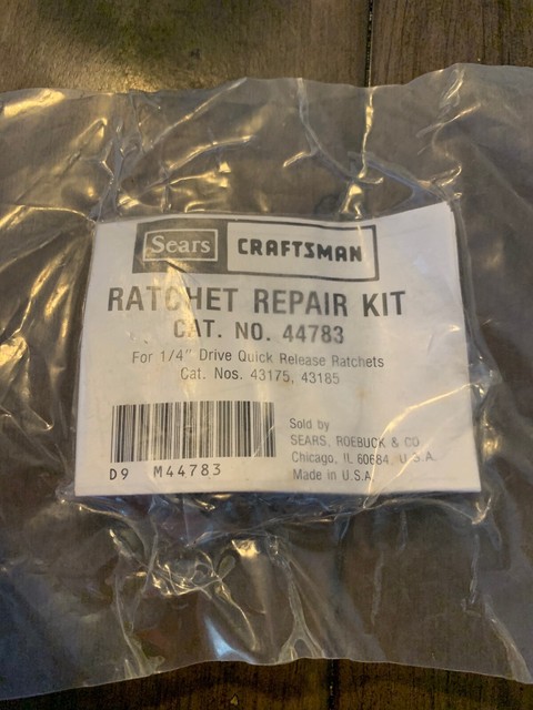 Craftsman Ratchet Repair Kit 44783 for 1/4 Inch Ratchets 43175 43185 ...