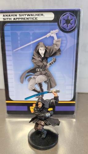 Star Wars Miniatures Anakin Skywalker, Sith Apprentice w/ Card mini RPG ...