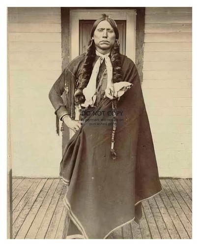 CHIEF QUANAH PARKER COMANCHE NATIVE AMERICAN LEADER 8X10 PHOTO | eBay