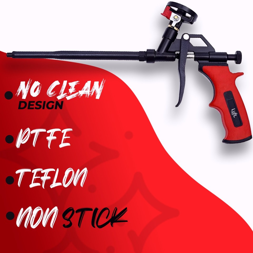 Expanding Foam Spray Gun (2 Insulation Gun + 6 Extenders) 2 Pack | eBay