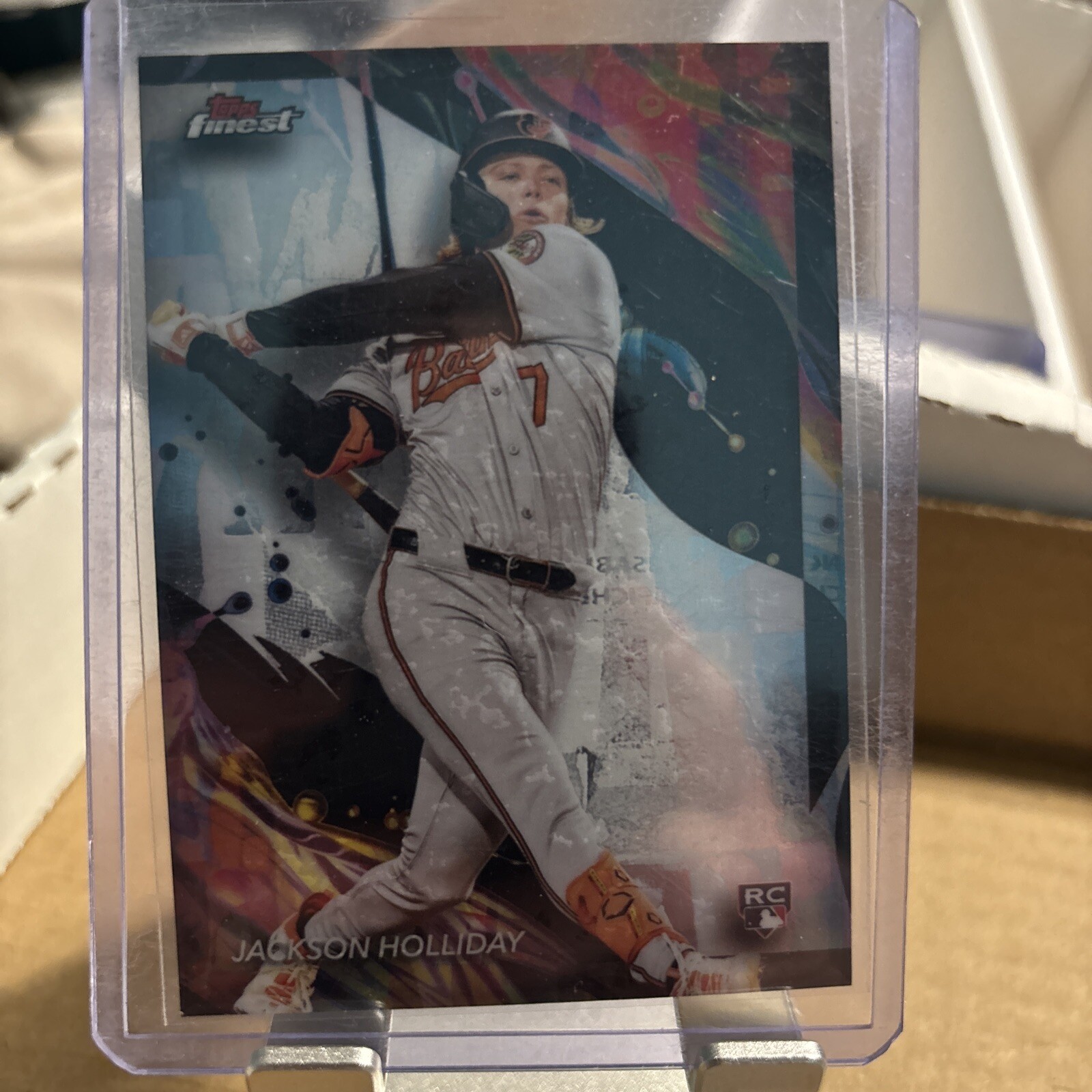 2024 Topps Finest Jackson Holiday rookie card #162 uncommon | eBay