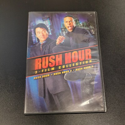 Rush Hour Trilogy: 3 Film Collection (DVD, 3 Disc Set) Jackie Chan ...