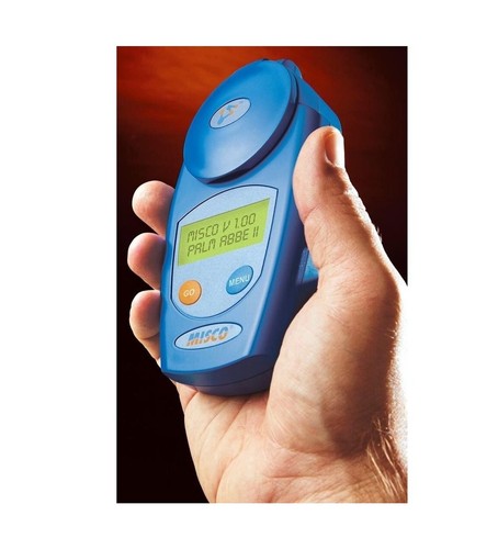 MISCO PA202 Palm Abbe Digital Handheld Refractometer, Brix Scale 0-85.0 ...