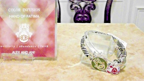 Alex and Ani Set Bracelet Rafaelian Silver color infusion hand fatima ...