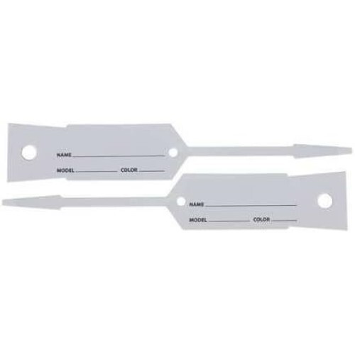 SLIP N GRIP WHITE KEY TAG, PLASTIC, BOX 1000, FB-P9933-23 | eBay