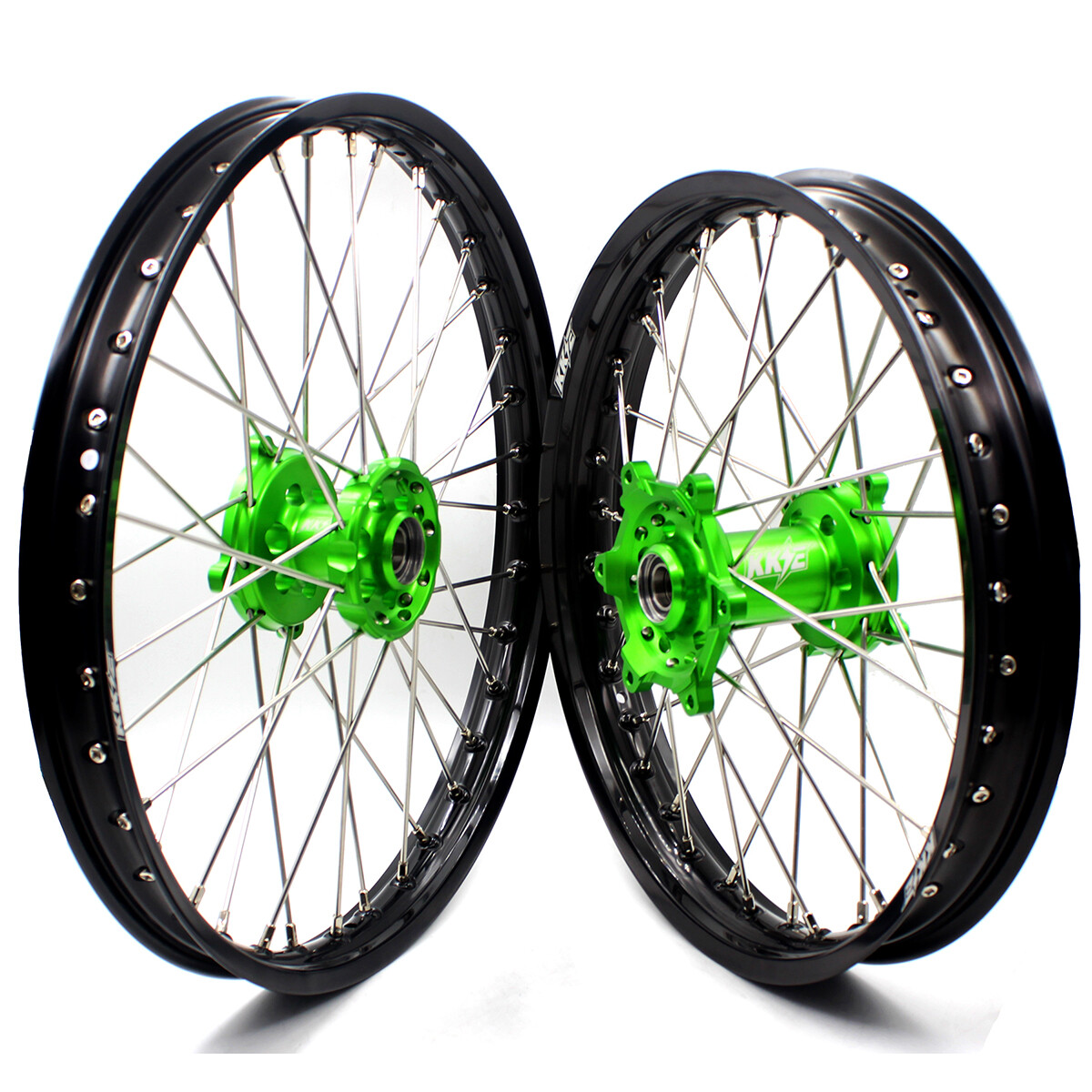 KKE 21/19 Wheels For Kawasaki KX250F KX450F 2006-2018 KX125 250 Dirt ...