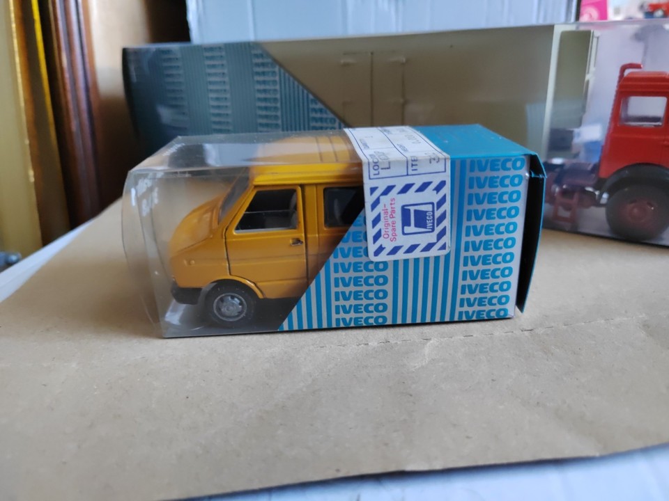 1/43 Boxed Model Vintage Old Cars Fiat Iveco Dealer Daily School Bus | eBay