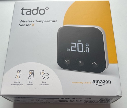 tado Wireless Smart Thermostat X–Add-on Wireless Room Thermostat BRAND ...
