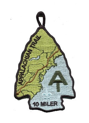 Appalachian Trail Patch - Mileage Accomplishment Patch - Choose 10,20 ...