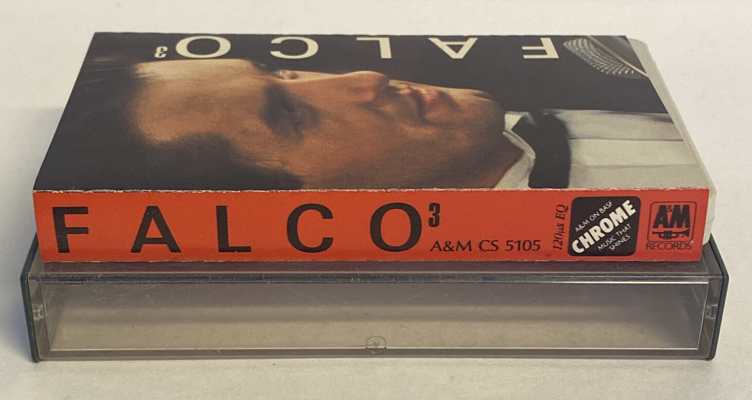 FALCO 3 Cassette Tape 1986 Electronic Synth Pop Rare Untested | eBay
