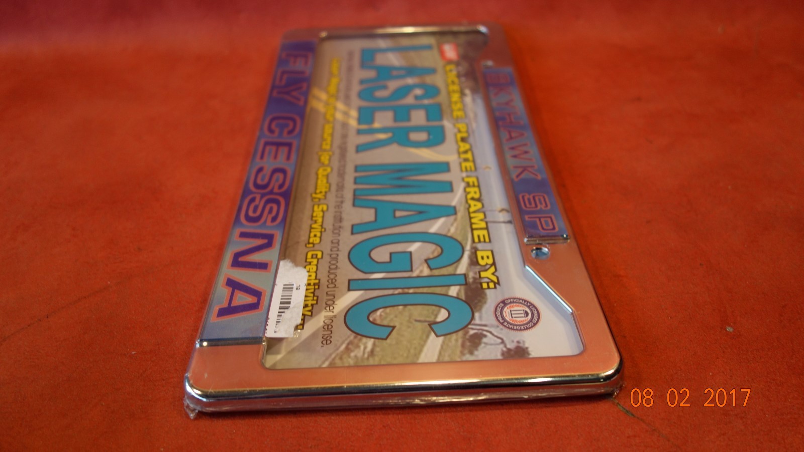 Cessna 172 Skyhawk Laser Magic License Plate Holder | eBay