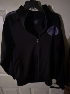 Transformers Decepticon Cobra 2007 HASBRO Black And Purple Track Jacket ...
