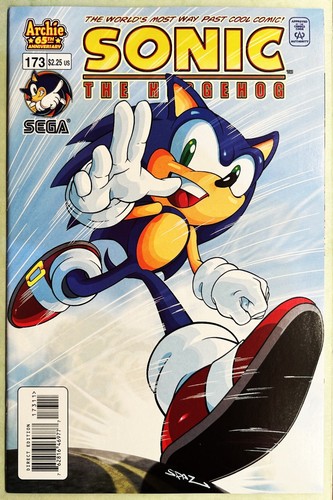SONIC The HEDGEHOG Comic Book #173 May 2007 First Edition Bagged ...