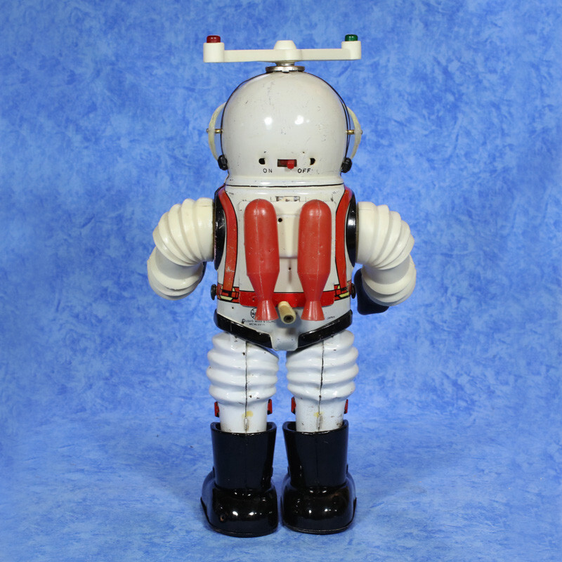 1960s Nasa COLONEL HAP HAZARD Robot by MARX Working RARE! | eBay