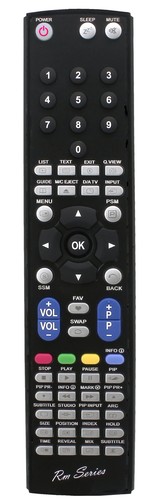 RM Series Replacement Remote Control for LG RZ32LZ50ALUKLF RZ32LZ55 ...