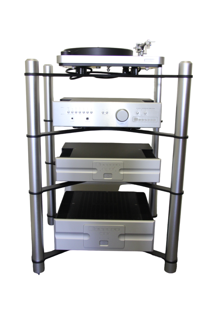 Extrema Evolution MX14 4 Shelf Modular Ultra Durable Stereo HiFi Audio ...