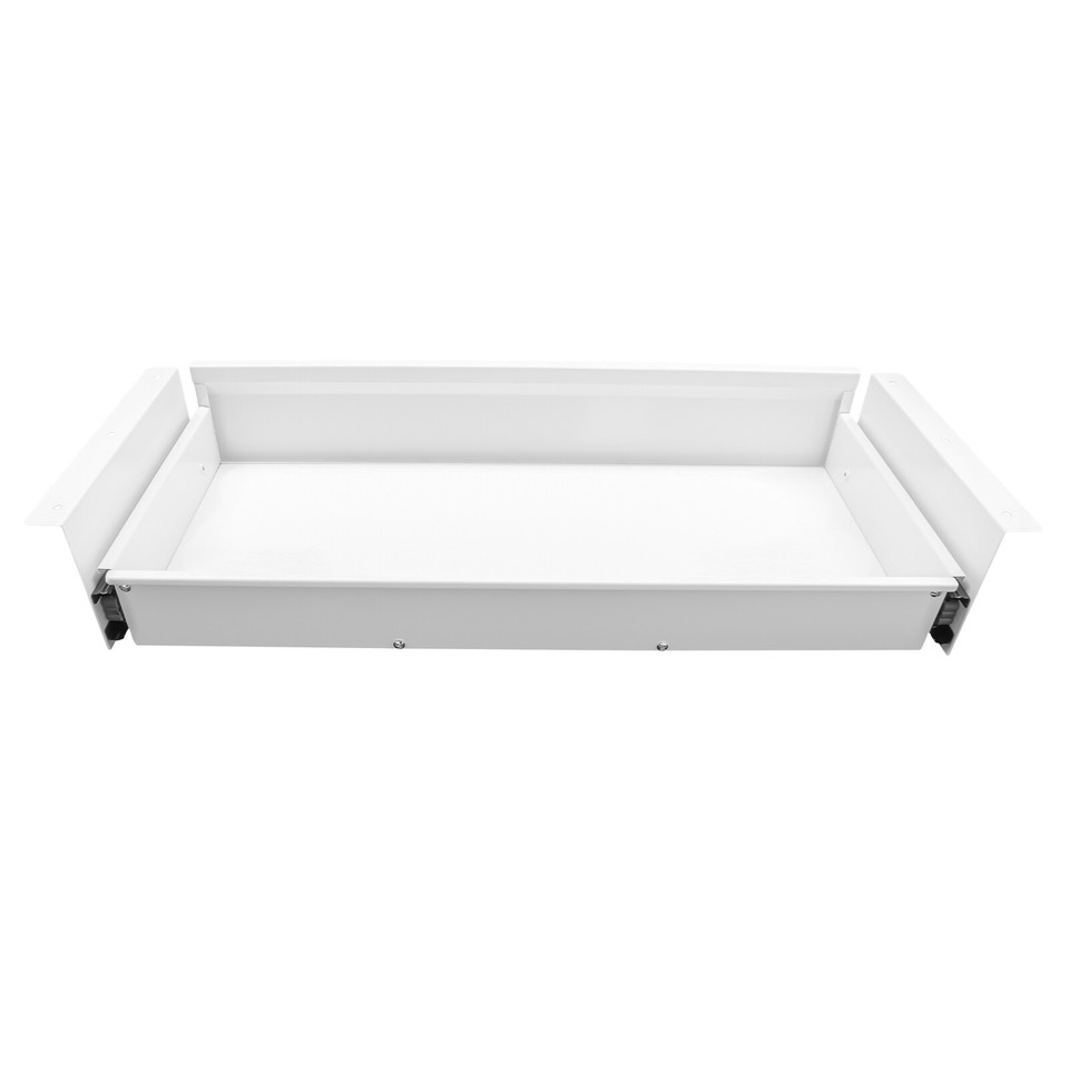 22" Desk Drawer Organizer Tray, Slide Out Office Under Desk Organizer ...