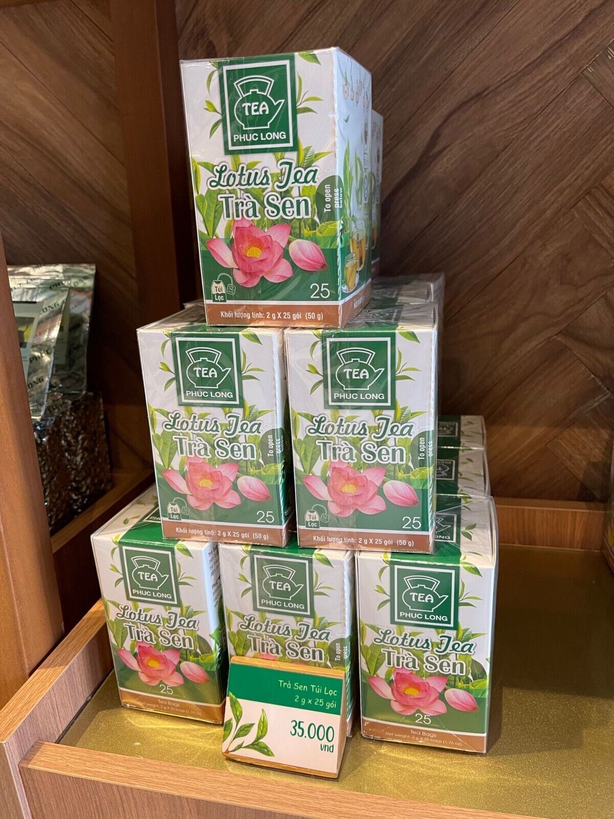 2x PHUC LONG LOTUS TEA BAG FILTER - Tra Sen Phuc Long | eBay