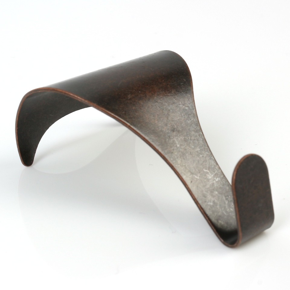 10x PICTURE RAIL HOOKS Antique Bronze Dado Moulding Frame Photo Mirror ...