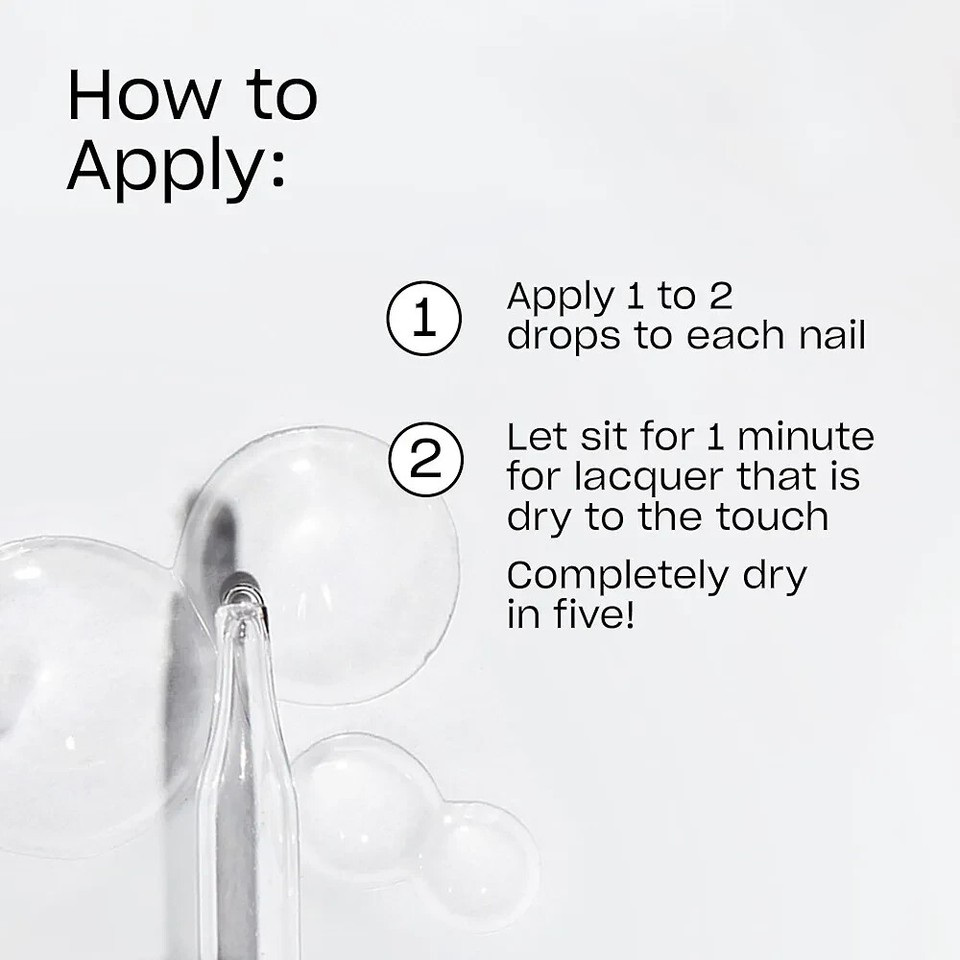 OPI Drip Dry Lacquer Nail Polish Fast Drying Drops 27ml | eBay UK
