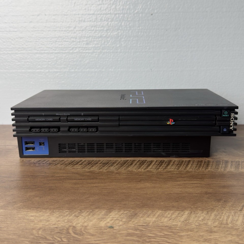 Sony PlayStation 2 PS2 Fat SCPH-39001 New Laser & Cmos Battery w Games ...