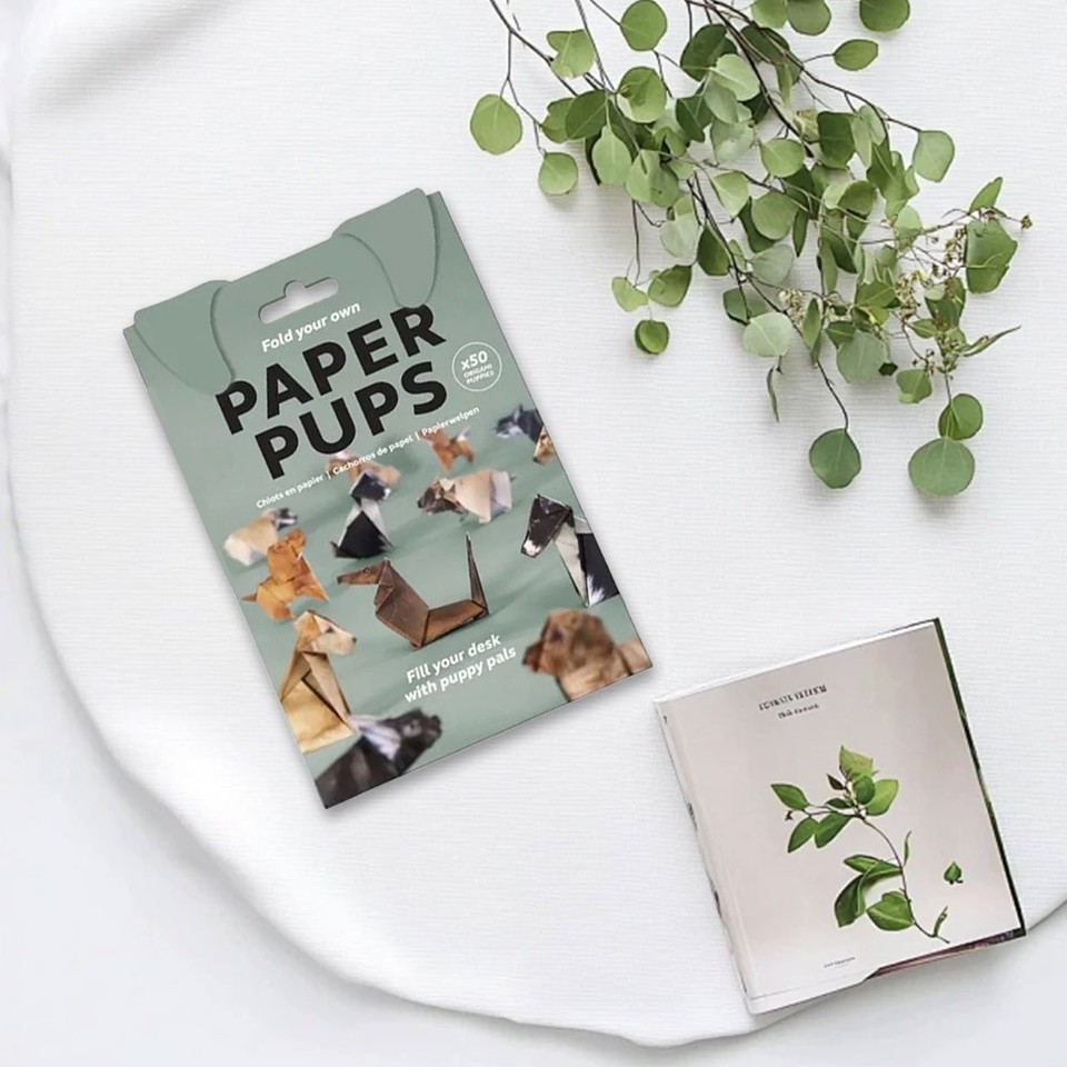 DIY Paper Dogs - 50 Sheets DIY Origami Paper to Fold Cute Animal Dog ...