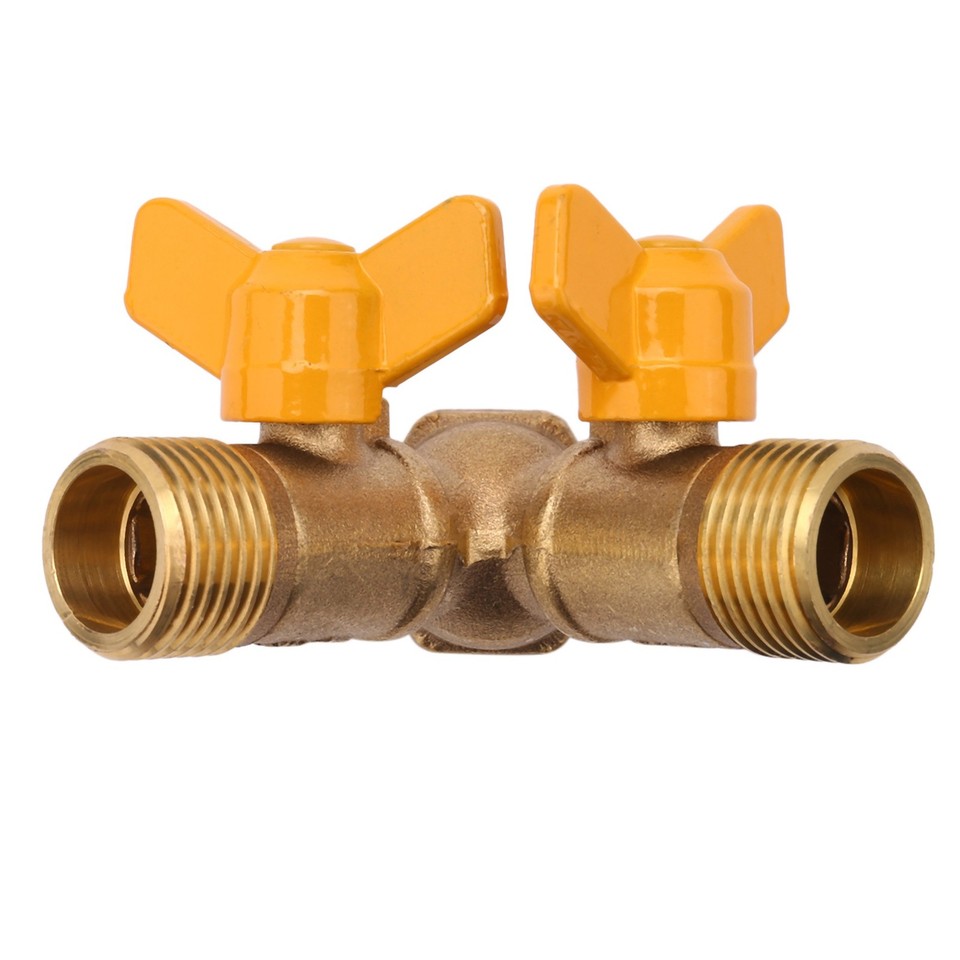 2 Paths Tap Adapter 1 /2 Inch Outside Garden Watering Tap Adapter and ...