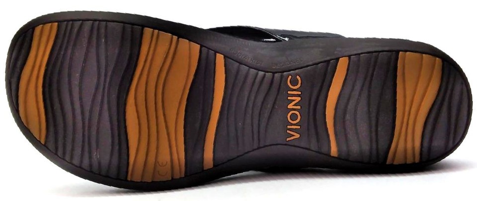 Vionic Women's Rest Bella II Sandals Flip Flops Slide Toe-Post Comfort ...