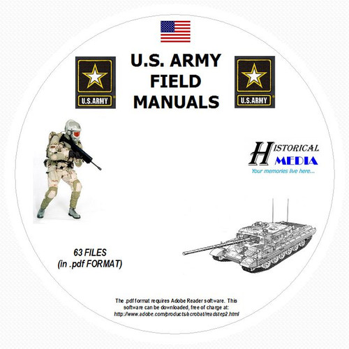 U.S. ARMY FIELD MANUALS COLLECTION - 63 HISTORICAL FILES 350MB ALL ON 1 ...