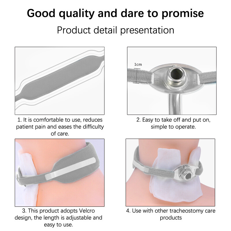 Neck Straps Fixing Breathable Trachea Belts Surgery Recovery Bands ...