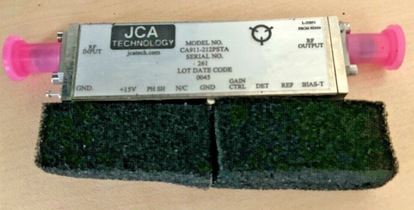JCA Technology Endwave Ca911-212psta 10ghz Amplifier for sale online | eBay
