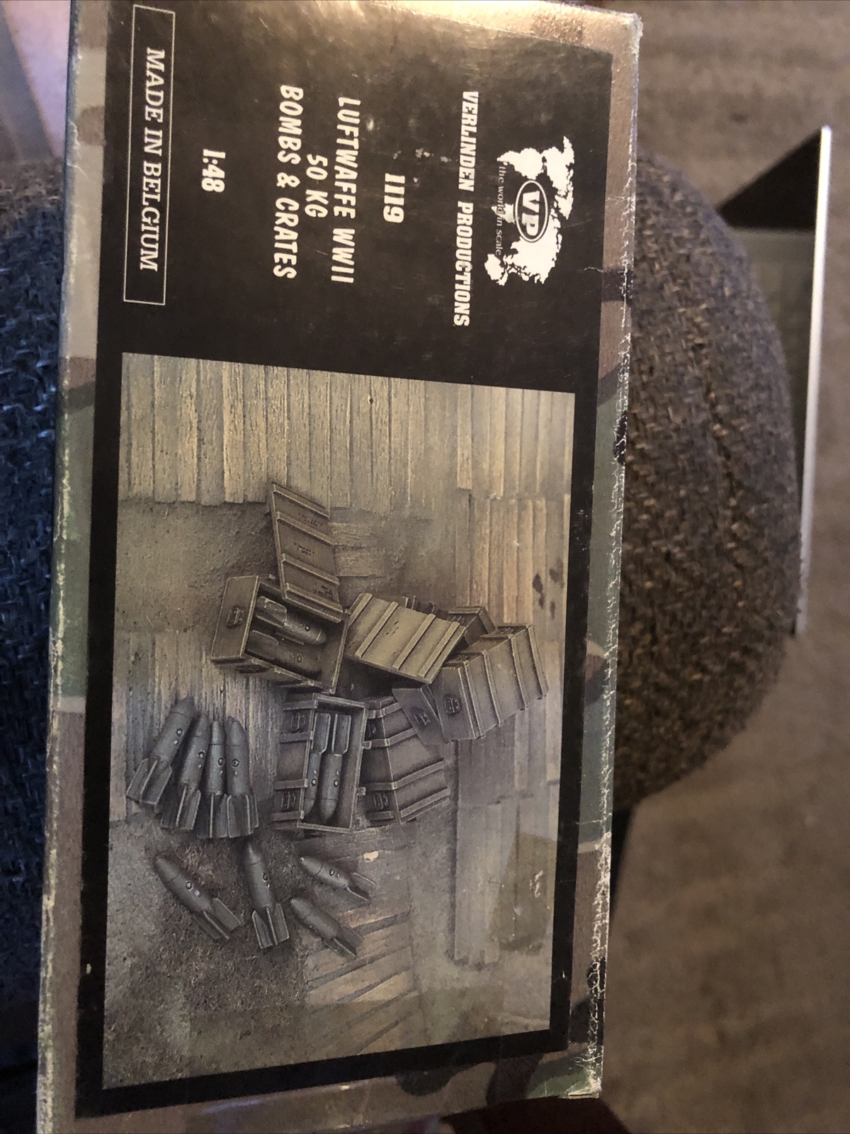 Verlinden 1/48 German Luftwaffe 50kg SC-50 General Bombs & Bomb Crates ...