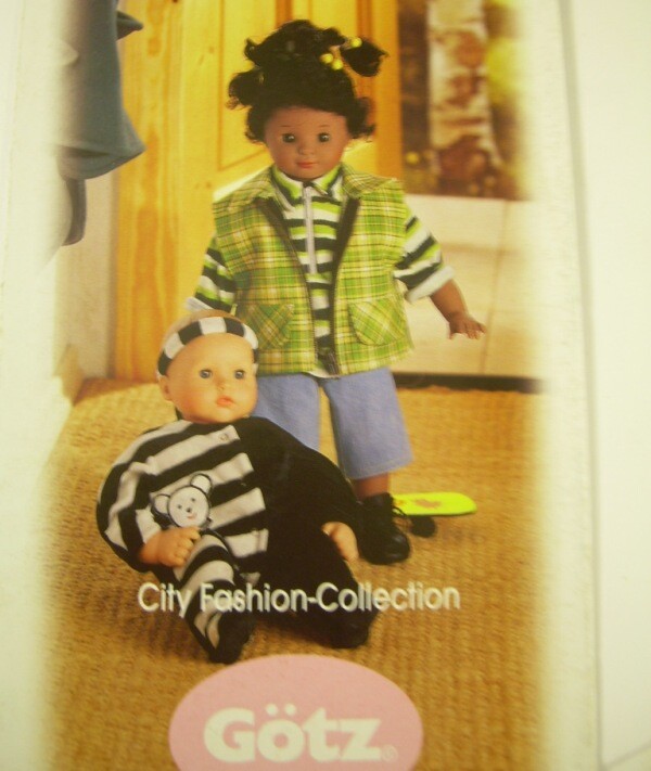 Gotz Dolls Inc 1998 Trade Sample Catalogue * City Fashion Baby * models ...