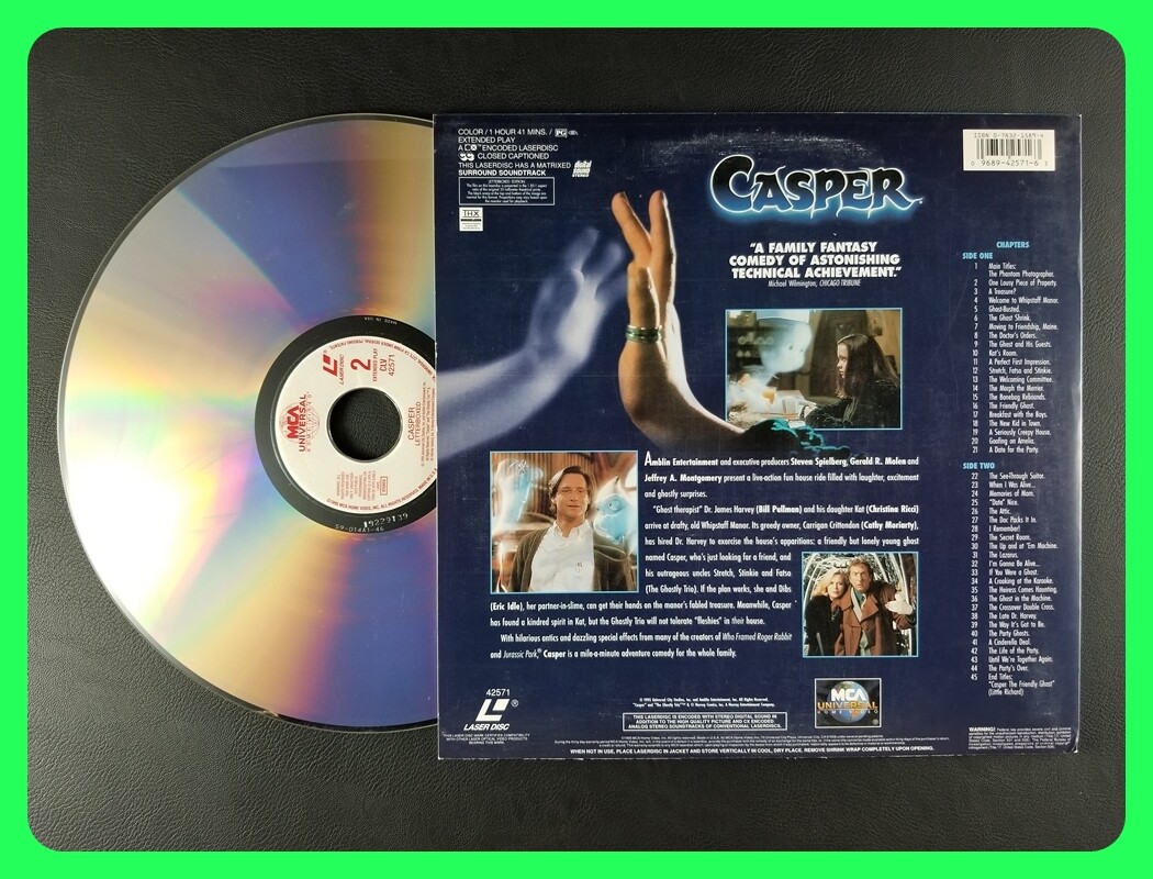 Casper [Widescreen] (1995, Laserdisc) | eBay