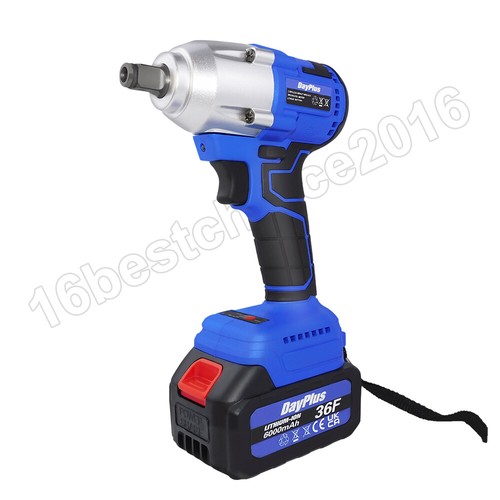 Dayplus Cordless 1/2" High Torque Impact Wrench&Drill Set 21V 1X Li-Lon ...