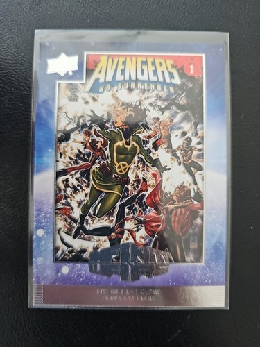 AVENGERS 2018-19 UPPER DECK MARVEL ANNUAL INFINITY WARS COMIC COVERS ...