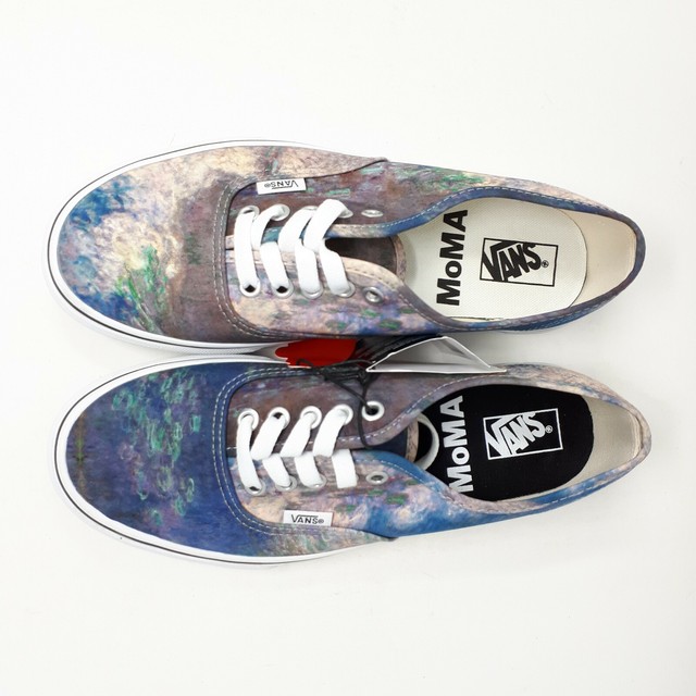 Size 6 - VANS Authentic x MoMA Claude Monet's Water Lilies 2020 for ...