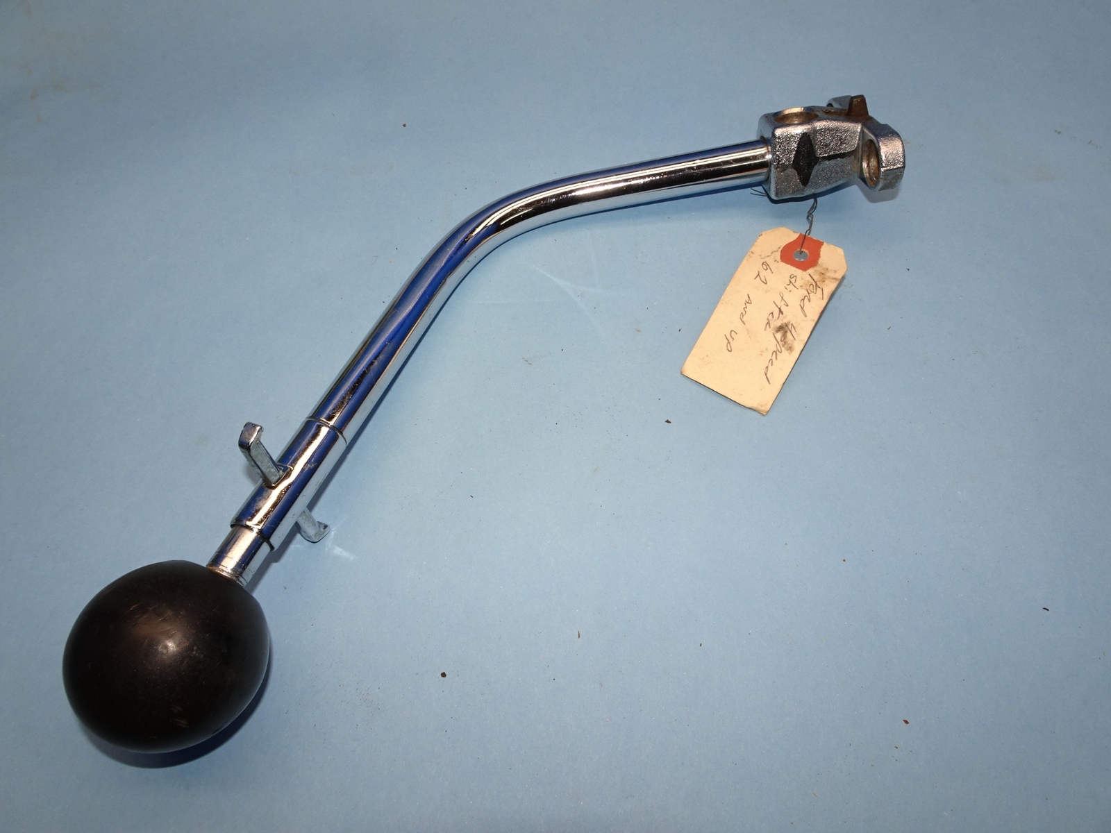 1962-1969 FORD ORIGINAL 4 SPEED CHROME SHIFT LEVER SHIFTER WITH KNOB ...