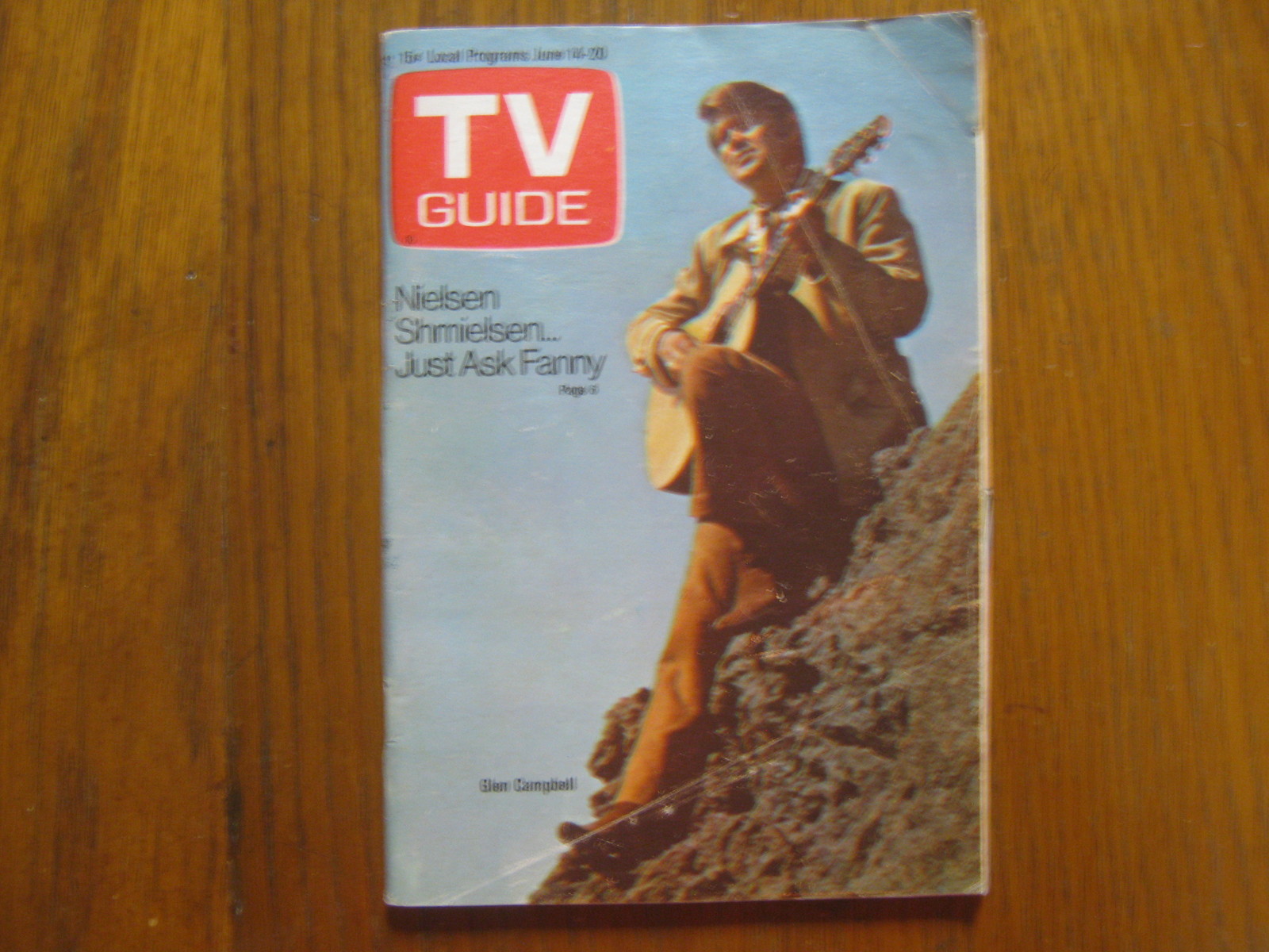 June-1969 TV Guide(DEBUT OF HEE HAW/SAJID KHAN/ROY CLARK/EVA GABOR ...