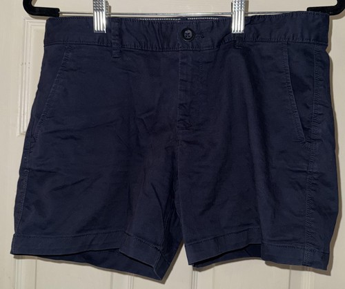 Eddie Bauer Legend Wash Stretch Shorts Womens Petite 6 Navy Blue Casual ...