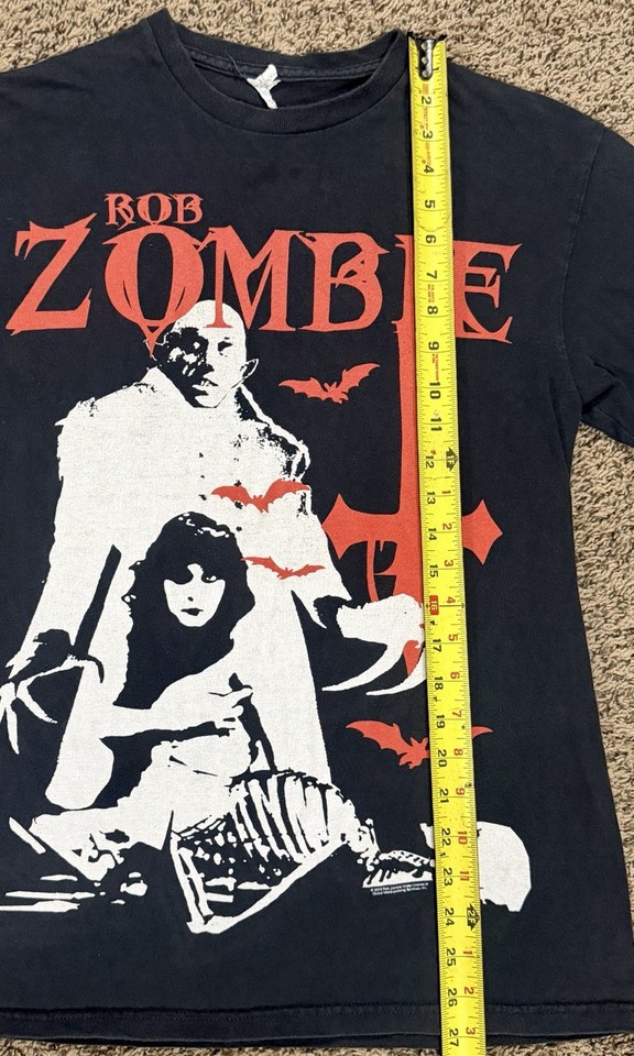 2013 ROB ZOMBIE Concert Tour Size Medium T-Shirt Teenage Nosferatu ...