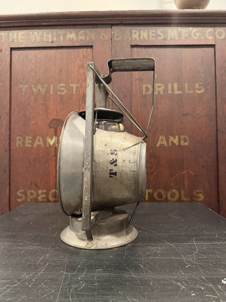 Antique DIETZ Acme Inspector Railroad Lantern T&S Marked Original ...