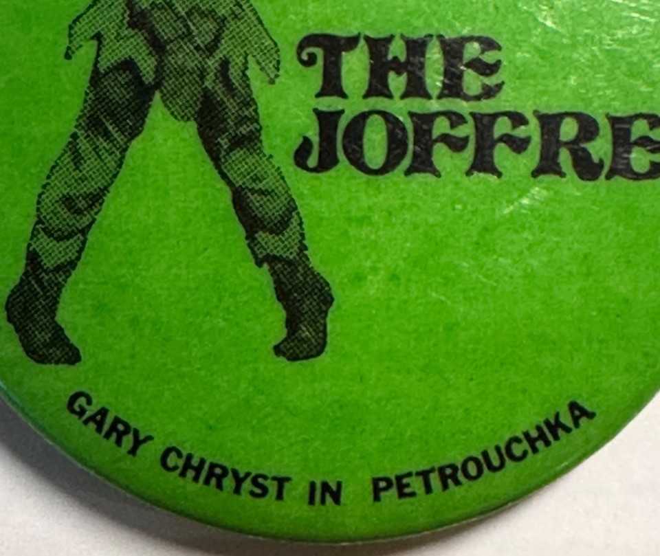 Joffrey Ballet Gary Chryst in Petrouchka Vintage Pinback Button 1 3/4 ...