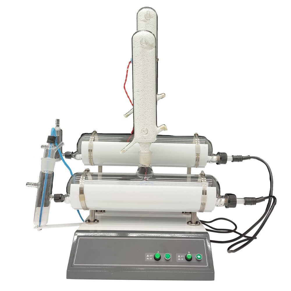 Quartz Automatic Pure Water Distiller Double Distillation Lab Use 220V ...