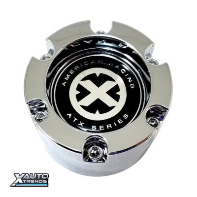 American Racing ATX Wheel Center Cap Style "B" Chrome 391K80 | eBay
