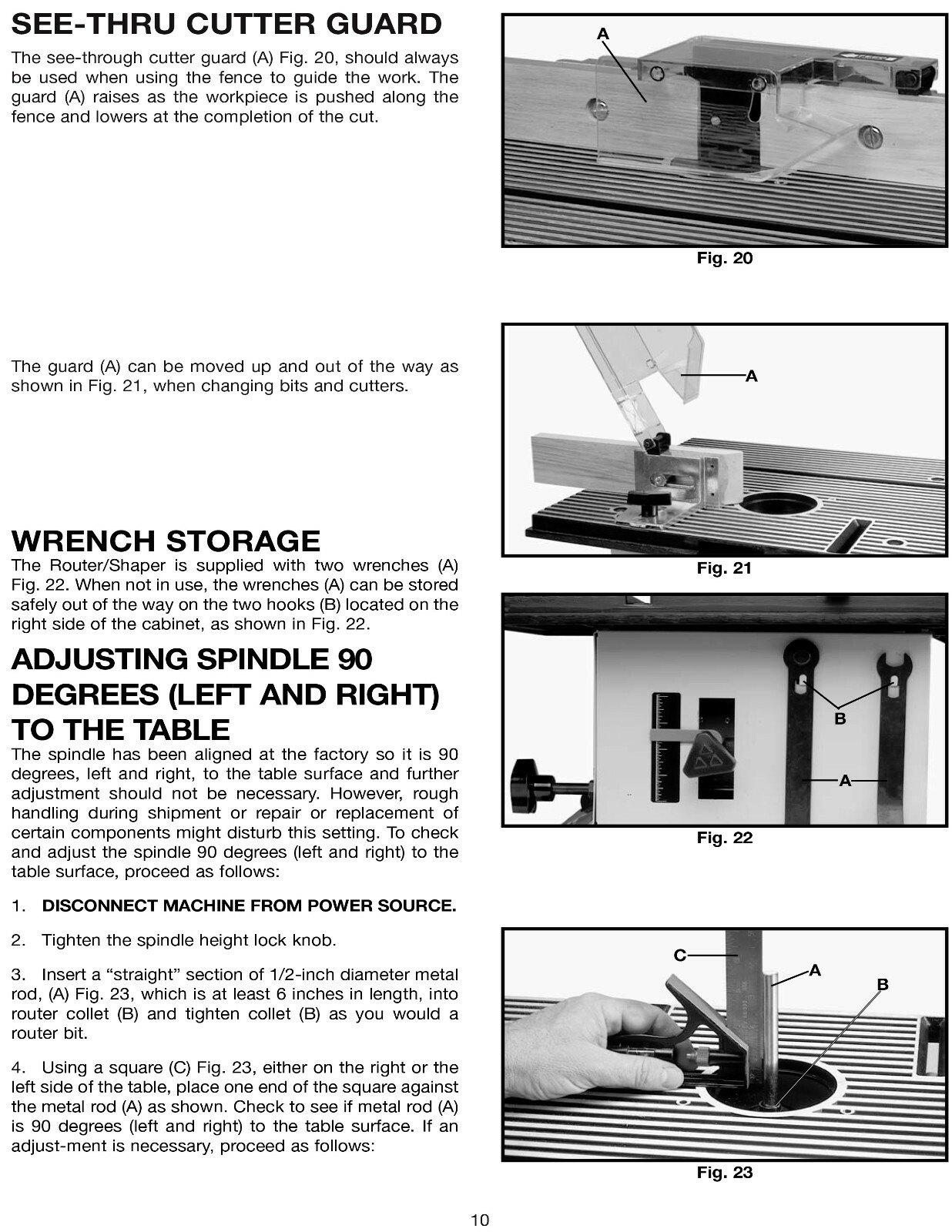 Delta Router/Shaper 43-505,43-506, 43-513 Instruct & Parts Manual #2034 ...