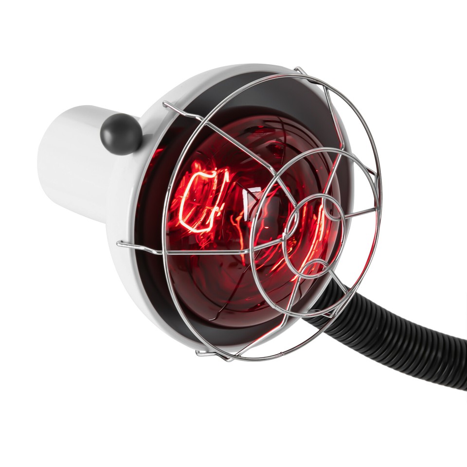 750W 5 Head Salon Infrared Heat Lamp, Adjusting Height Styling Perming ...